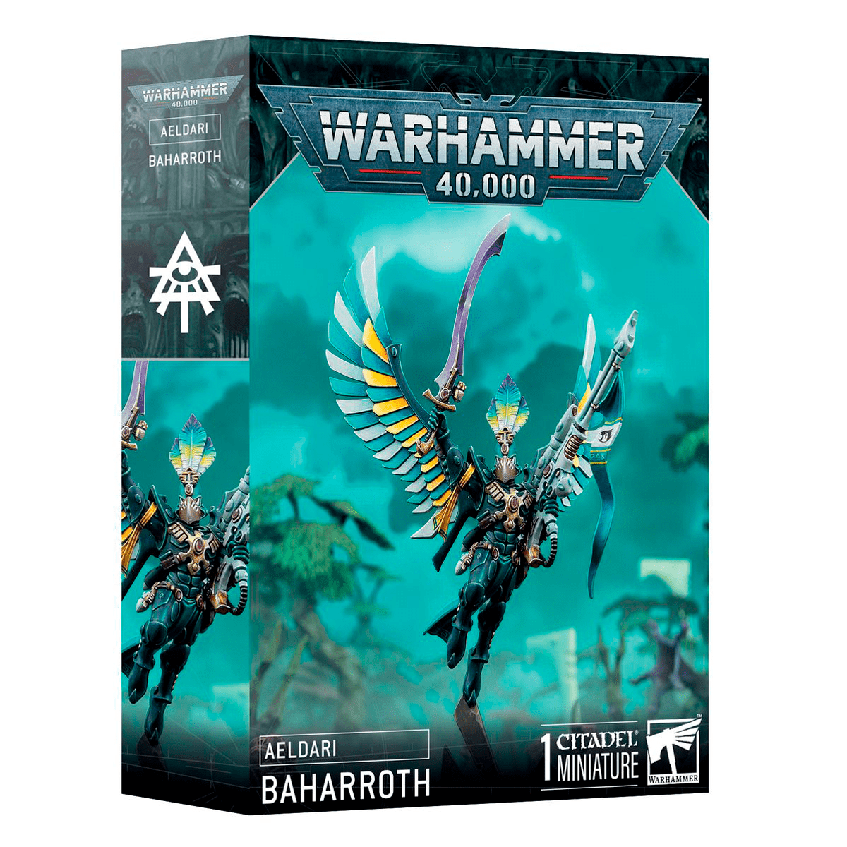 Warhammer 40,000: Aeldari - Phoenix Lord Baharroth — Northumbrian Tin ...