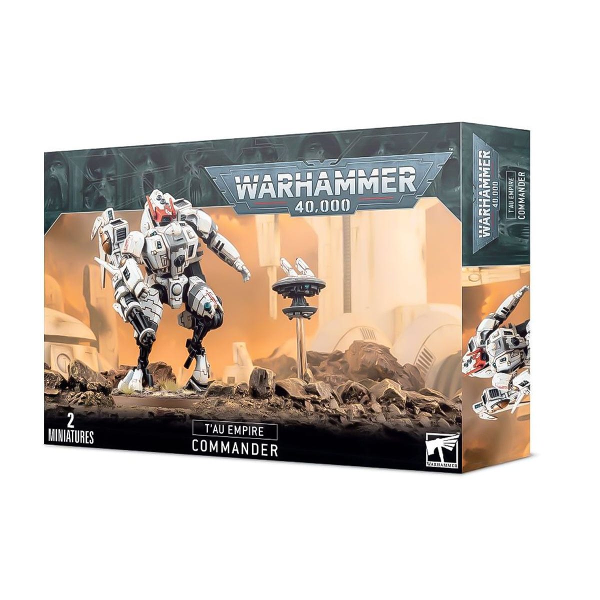 Warhammer 40,000: Tau Empire - Commander — Northumbrian Tin Soldier