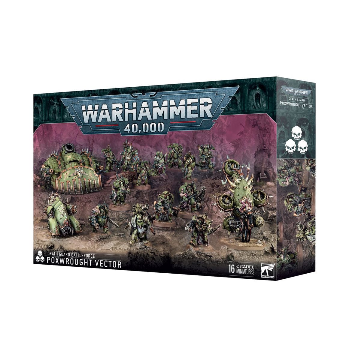 Warhammer 40,000: Death Guard - Poxwrought Vector — Northumbrian Tin ...