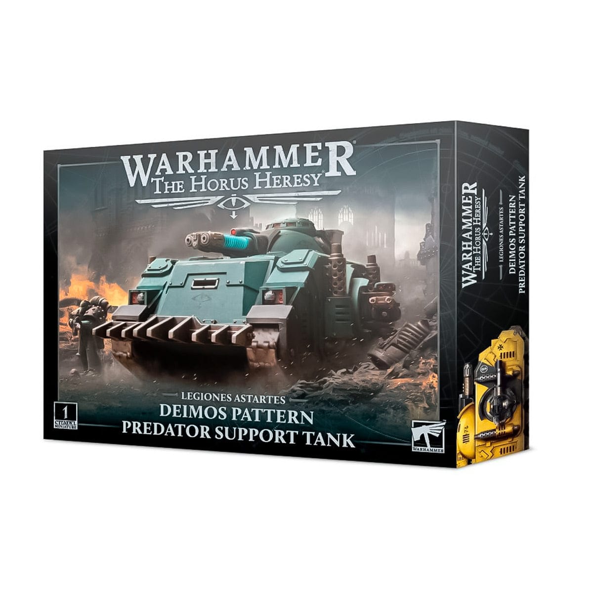 Warhammer The Horus Heresy: Predator Support Tank — Northumbrian Tin ...