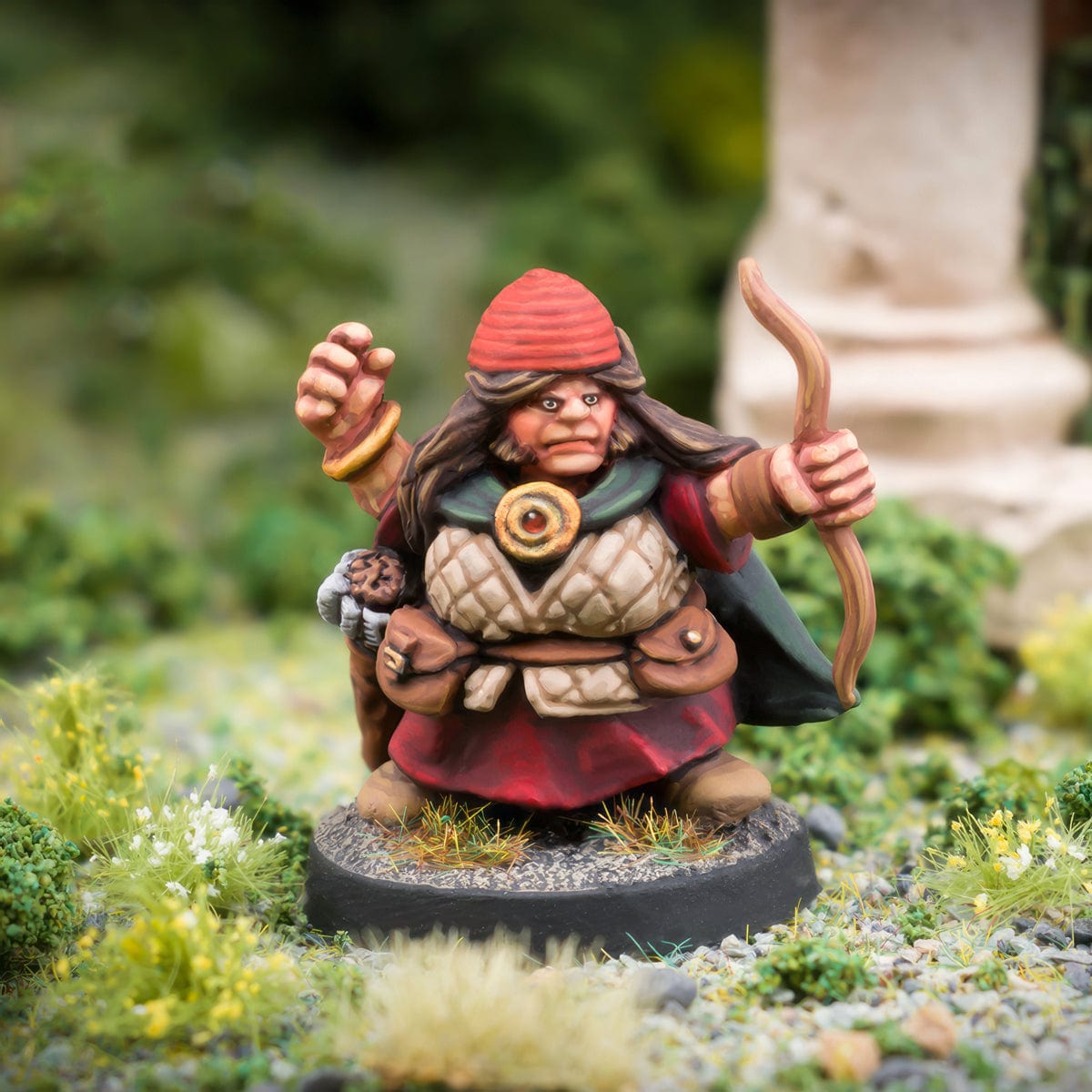 Surta Ironbow - Beardfolk Archer — Northumbrian Tin Soldier