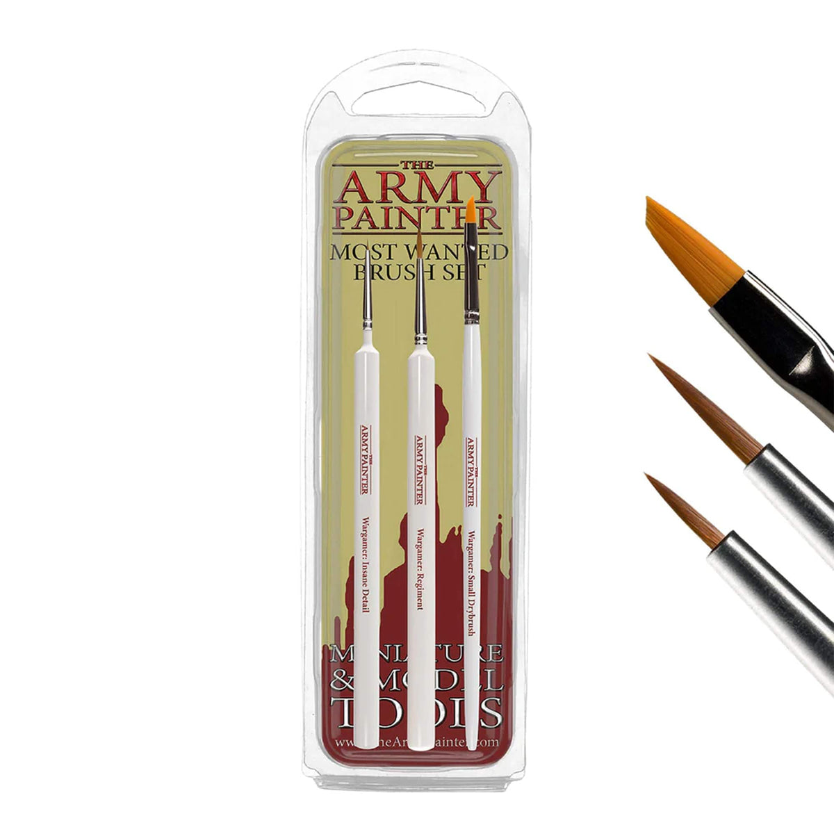 The Army Painter - Most Wanted Brush Set — Northumbrian Tin Soldier