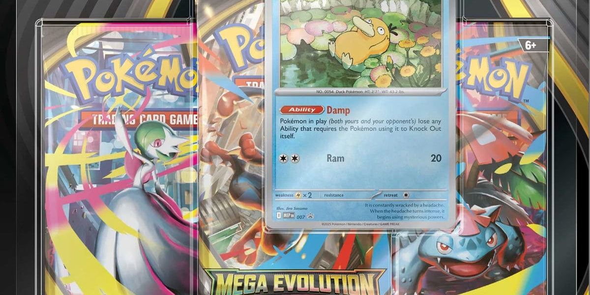 psyduck mega evolution 3 pack